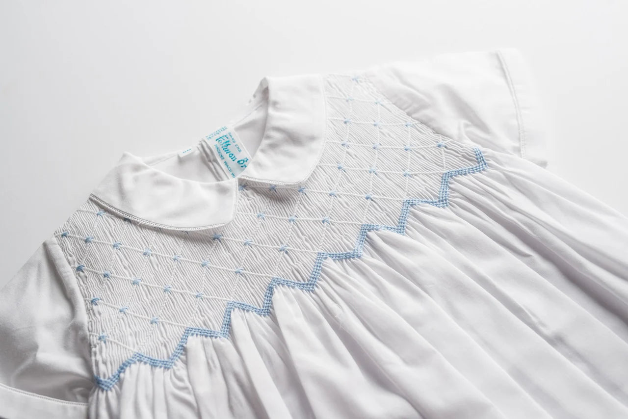 Diamond Smocked Creeper – Saplings